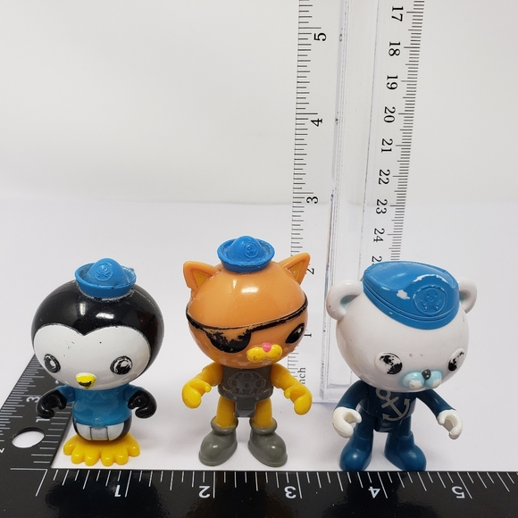 Toys | Fisher Price Octonauts Kwazii Captain Barnacles Peso Penguin ...